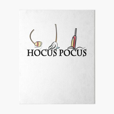 "Hocus Pocus (Broom Mop Vacuum)" Art Board Print for Sale by ...