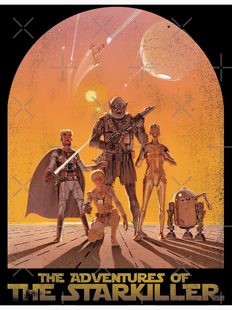 "The Adventures of the Starkiller" Poster for Sale by CreativeSpero ...