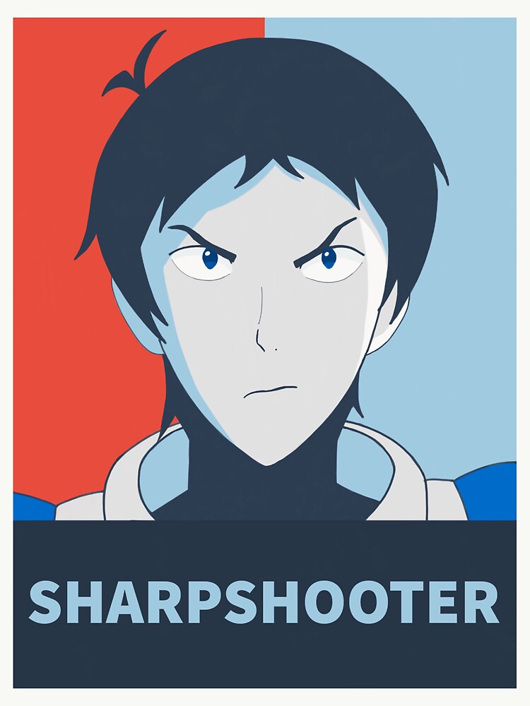 "Lance (Voltron) - Sharpshooter" Sticker for Sale by huhwhatyak | Redbubble