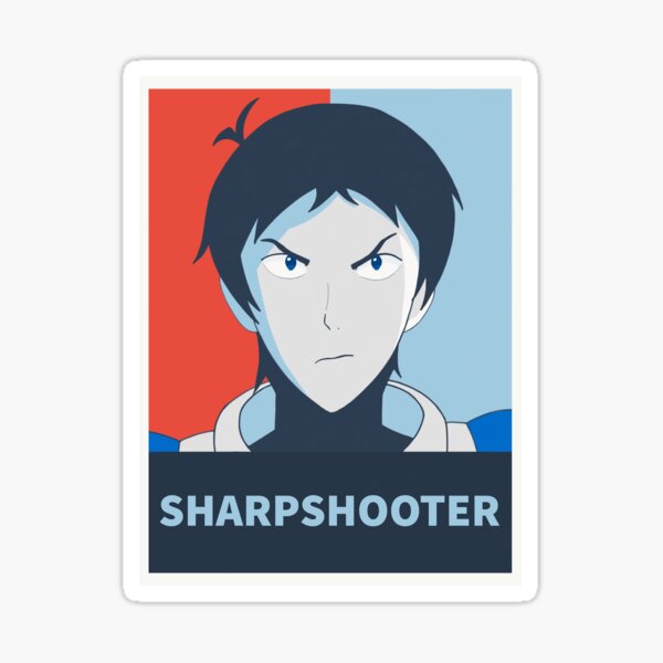 "Lance (Voltron) - Sharpshooter" Sticker for Sale by huhwhatyak | Redbubble