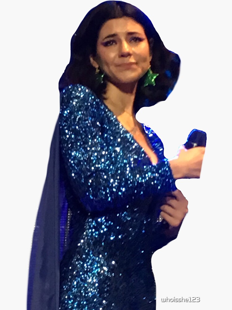 "Marina Crying" Sticker by whoisshe123 | Redbubble