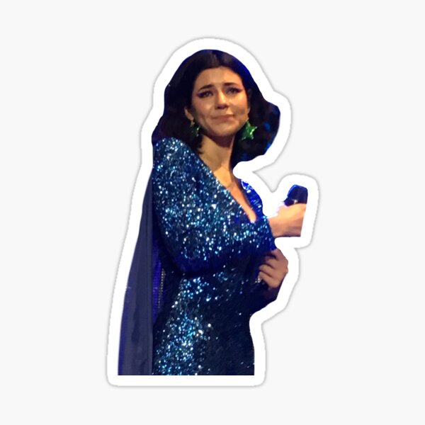 "Marina Crying" Sticker by whoisshe123 | Redbubble