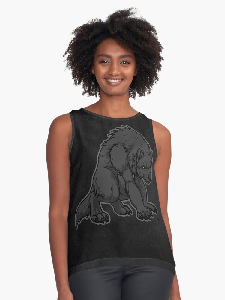 "Crouching Werewolf" Sticker for Sale by Ayden Plummer | Redbubble