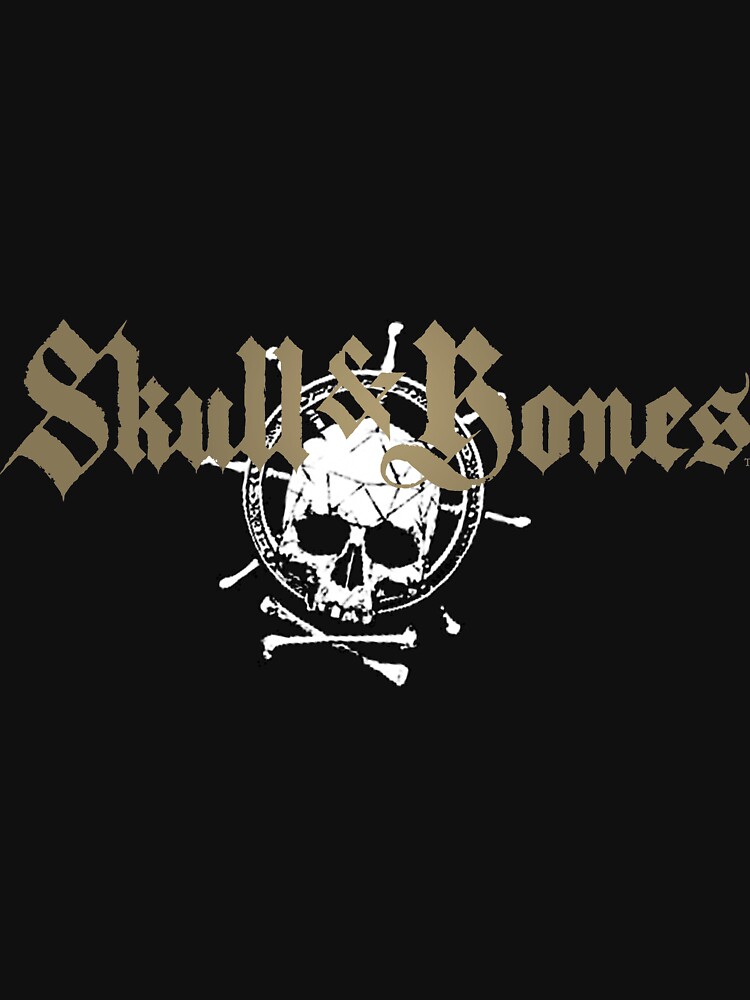 "Skull and Bones logo" T-shirt for Sale by AngeliaLucis | Redbubble ...