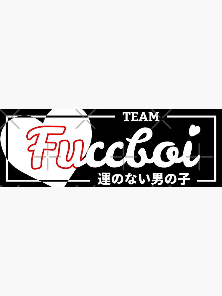 "F Boi" Sticker for Sale by HighAcademia | Redbubble