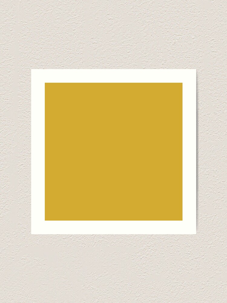 "Ceylon Yellow Pantone fashion color trend autumn fall 2018" Art Print ...