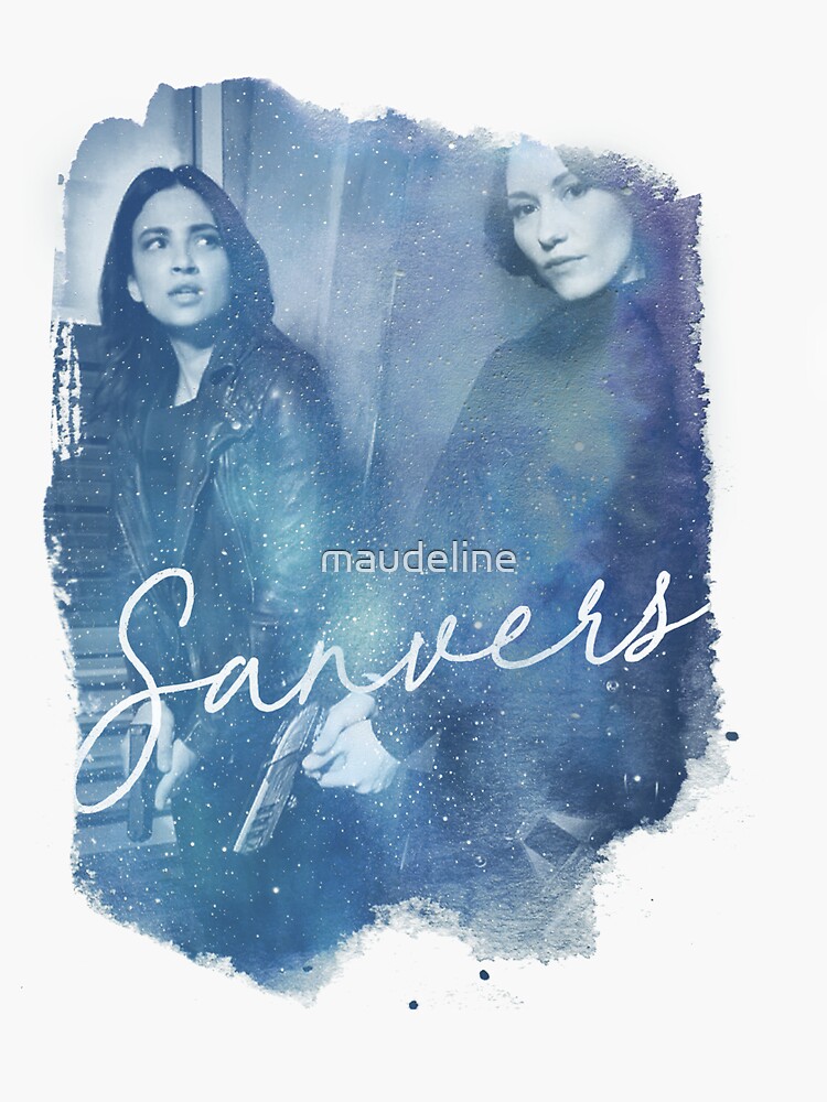 "Sanvers" Sticker by maudeline | Redbubble