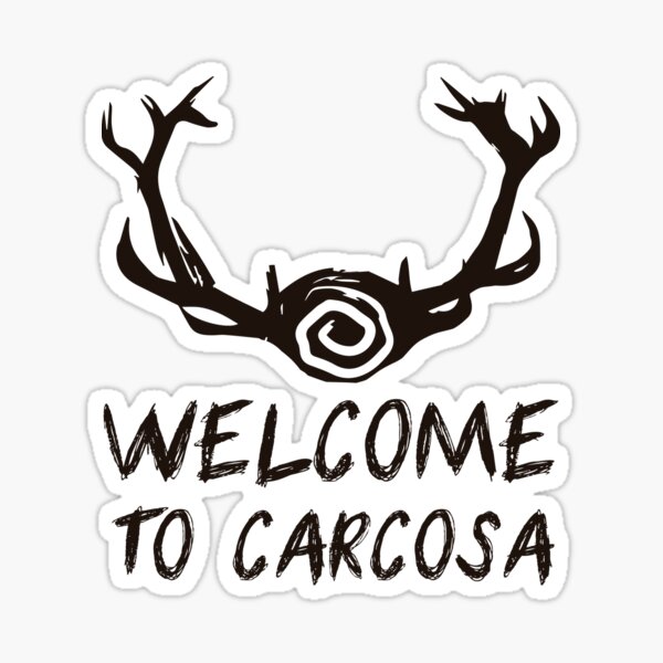 "Welcome To Carcosa - True Detective" Sticker for Sale by jonaszeferino ...