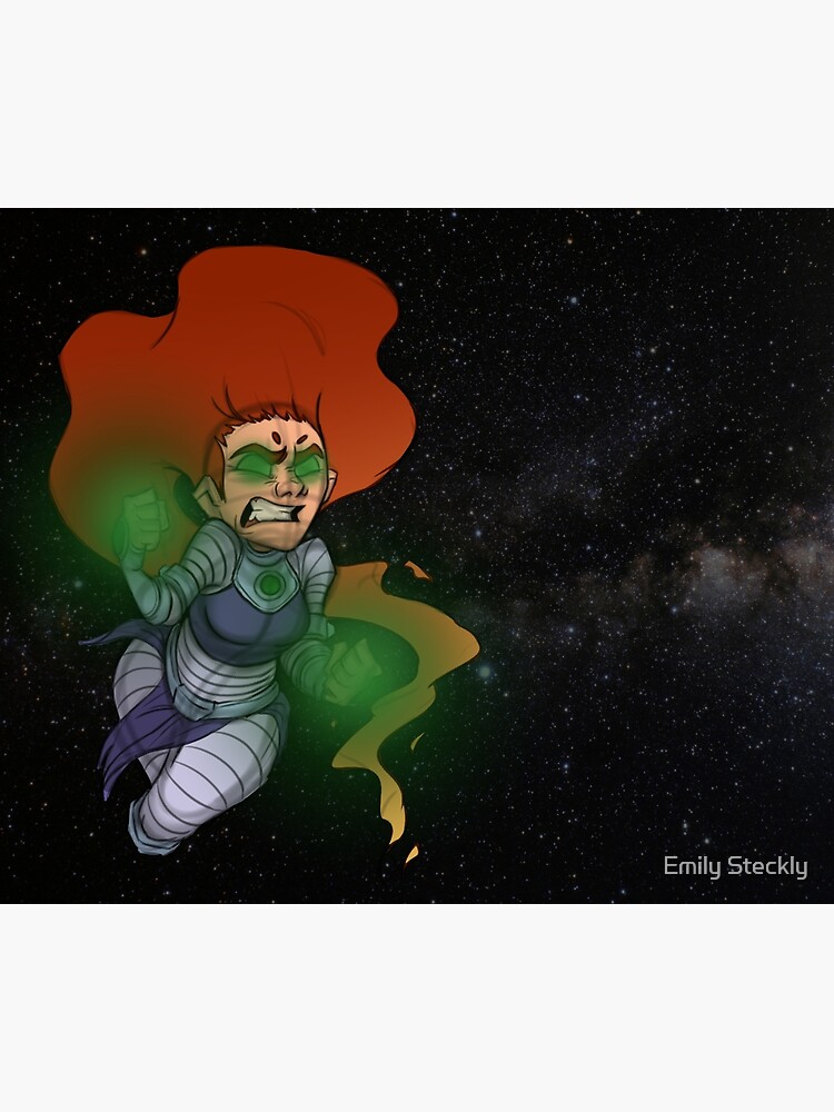 "Starfire" Poster for Sale by emilysteckly | Redbubble