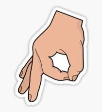 Finger Circle Game: Stickers | Redbubble