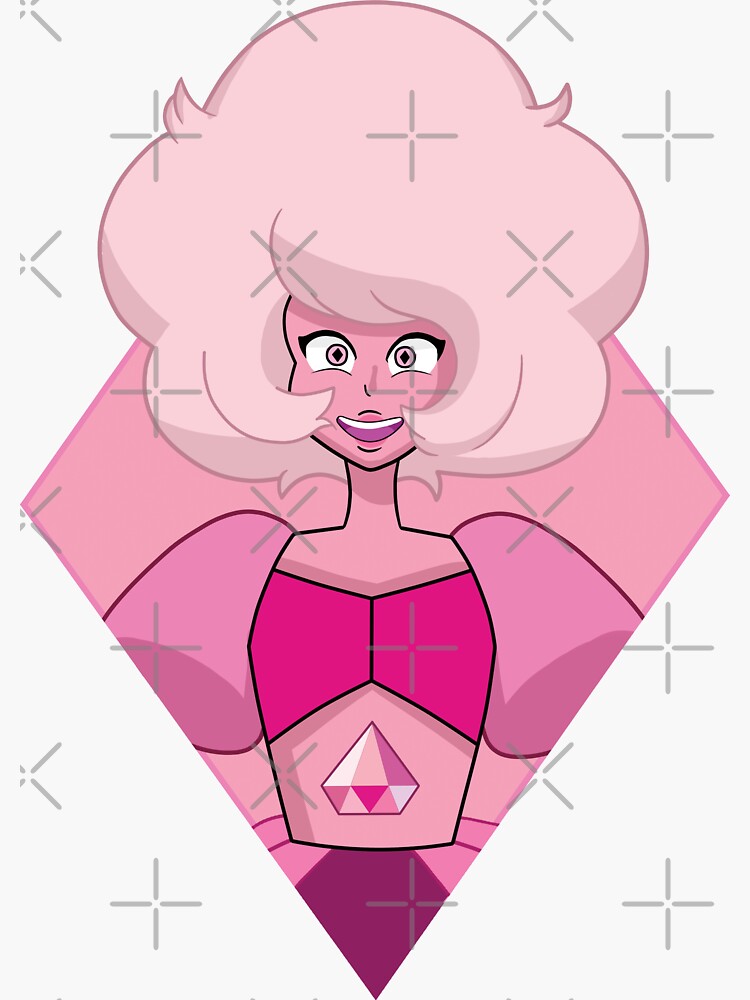 "Pink Diamond" Sticker for Sale by nanashi-sama | Redbubble