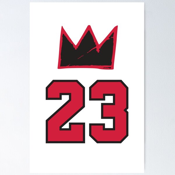 "MJ Crown 23, pocket - 1" Poster for Sale by SaturdayAC | Redbubble