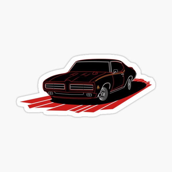 "The Judge" Sticker by AutomotiveArt | Redbubble