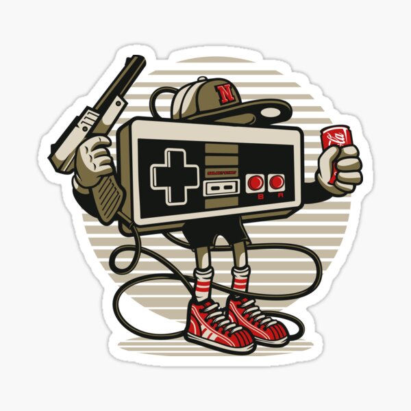 "Let's Play - Playstation Controller" Sticker for Sale by MCYouTube ...