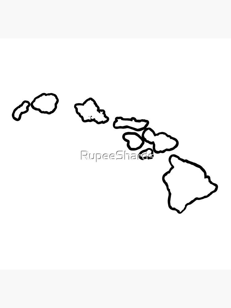 Hawaiian Archipelago Outline