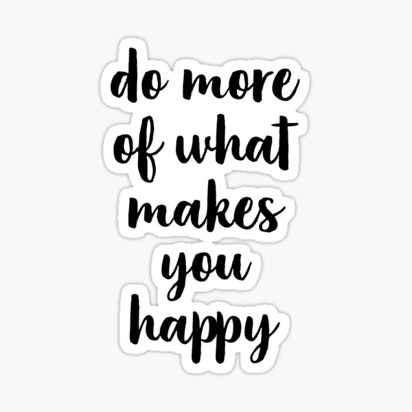 "Do More" Sticker by ArtByNikola | Redbubble