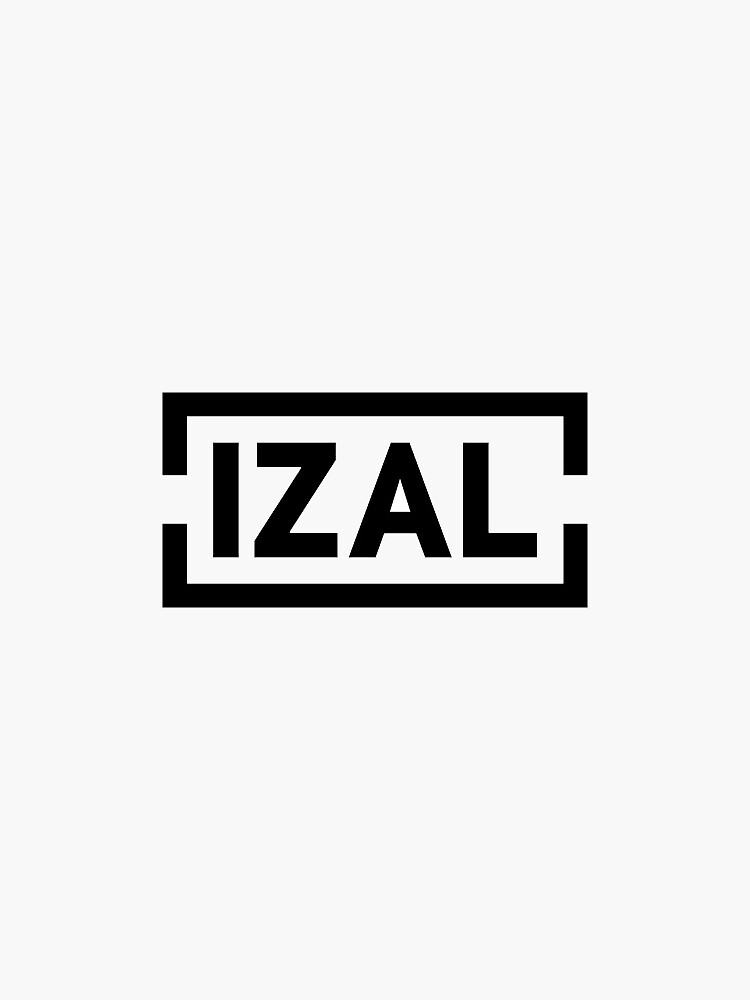 "Izal logo sticker." Sticker for Sale by FreakStuff | Redbubble