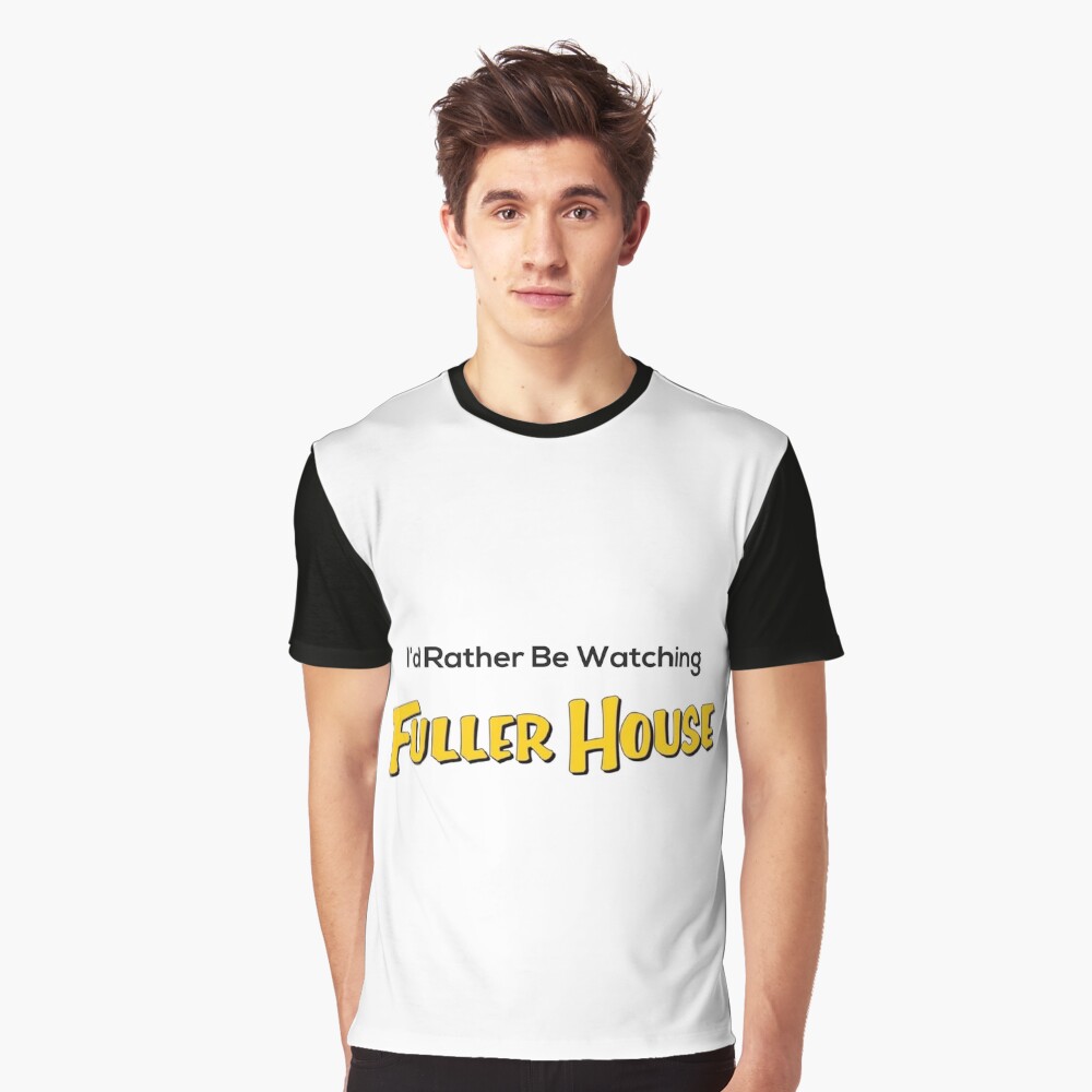 "I’d Rather Be Watching Fuller House" Sticker for Sale by marisaj4488 ...