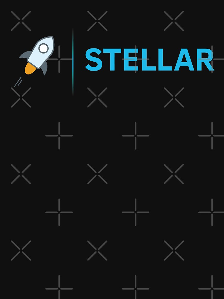 "Stellar XLM" T-shirt for Sale by subieliu | Redbubble | stellar t ...