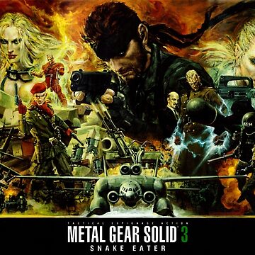 "Metal Gear Solid 3 - Movie Style Poster" Poster for Sale by akool ...