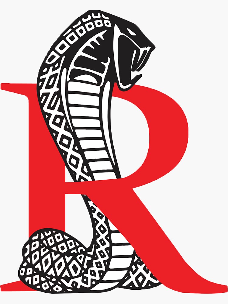 "Cobra R logo" Sticker for Sale by Bradley00 | Redbubble