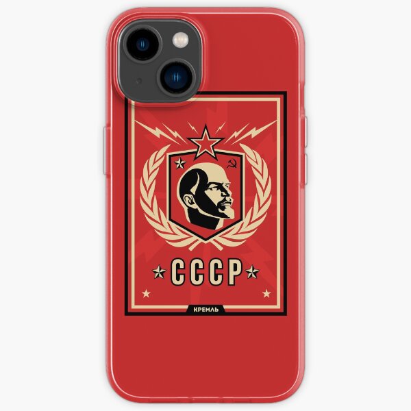"Lenin CCCP Communist Party" iPhone Case for Sale by Chocodole | Redbubble