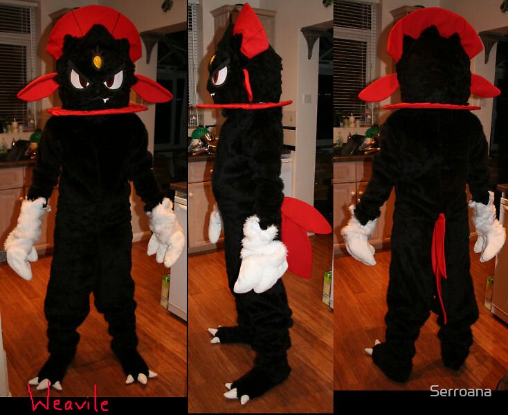 "Weavile Fursuit" by Serroana | Redbubble