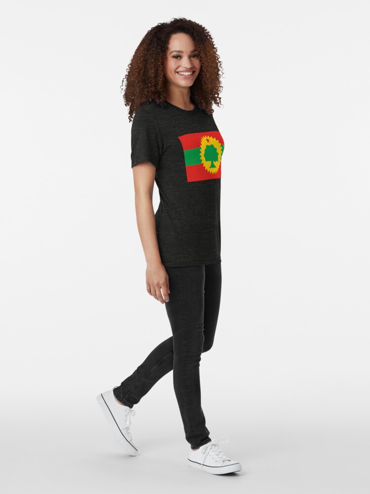 Flag Of The Oromo People Oromoo T Shirt By Tonbbo Redbubble