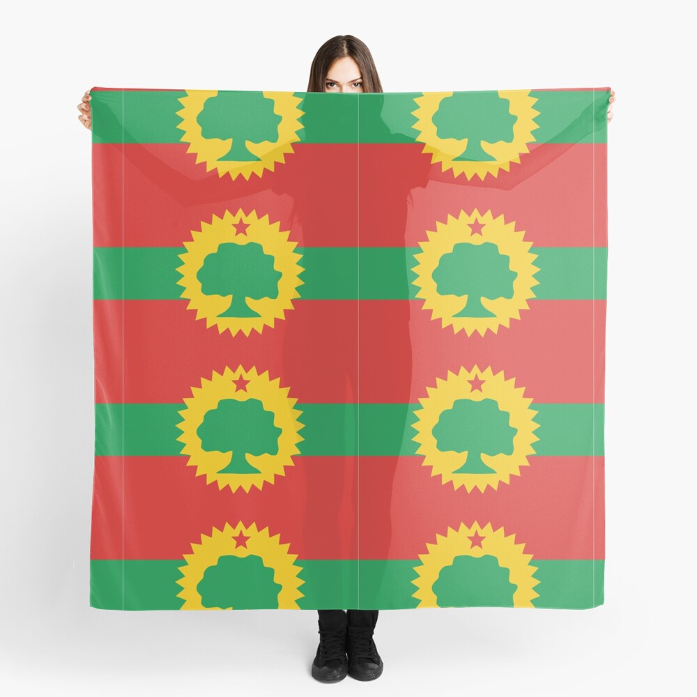 Flag Of The Oromo People Oromoo Scarf By Tonbbo Redbubble