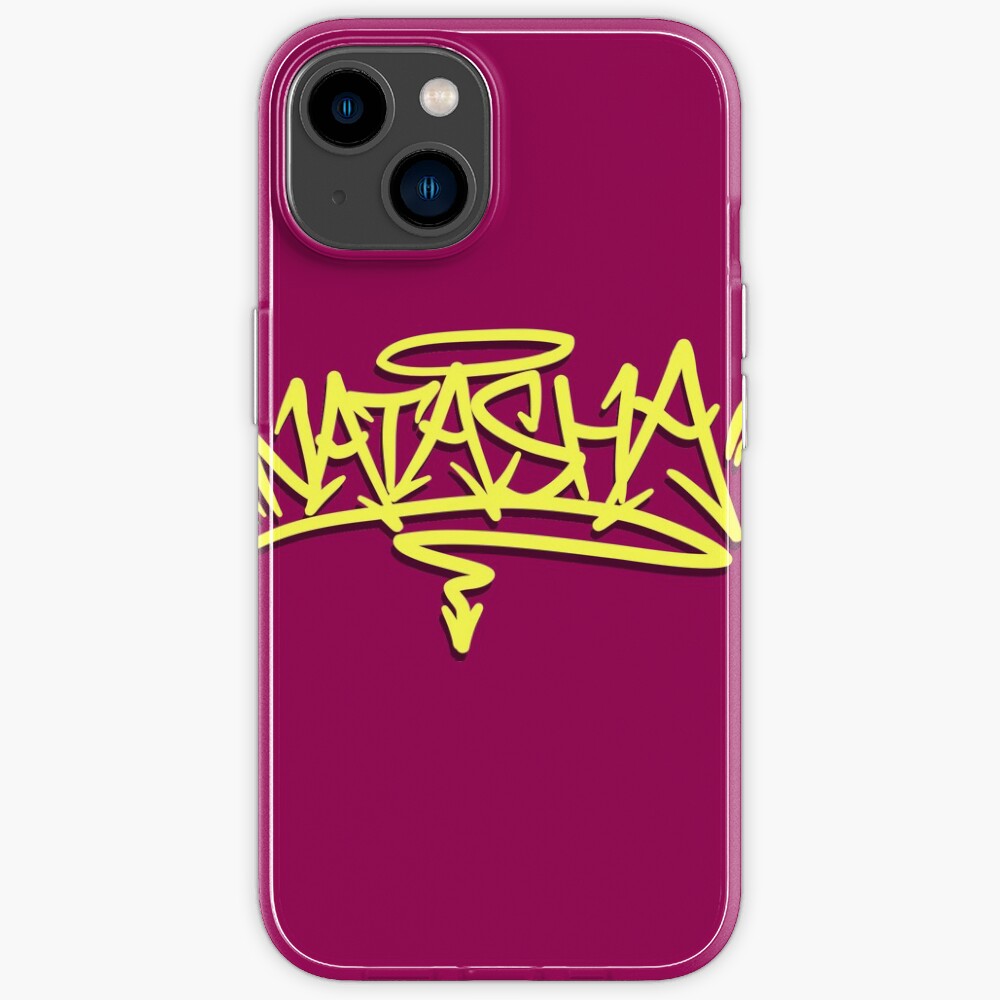 "Natasha graffiti tag lettering (name)" iPhone Case for Sale by ...