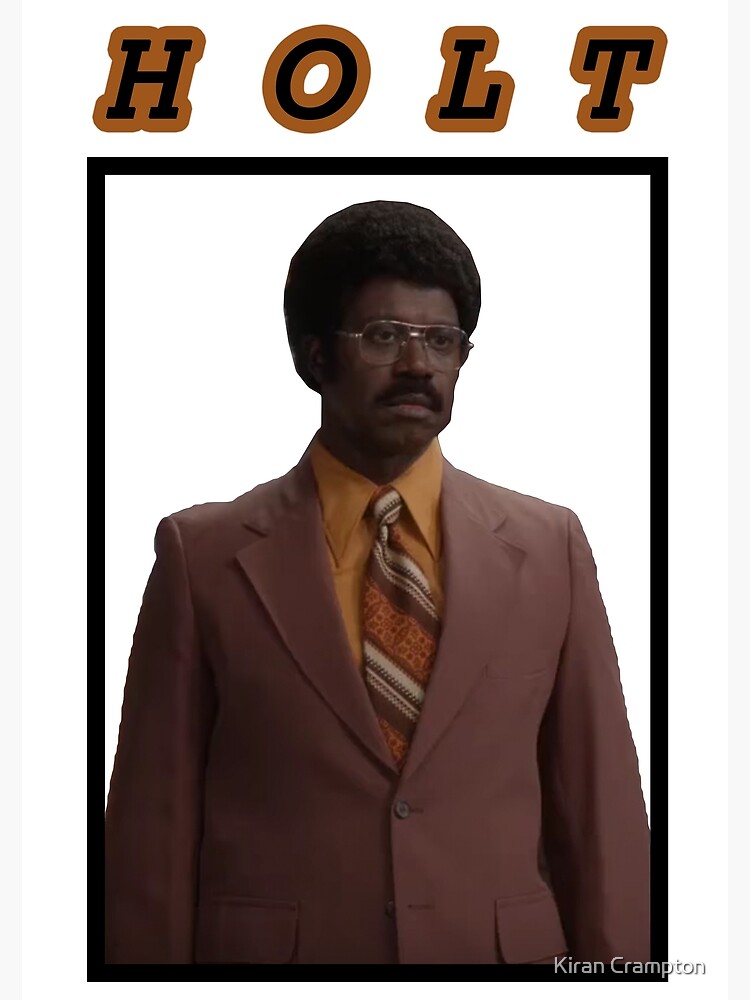 "brooklyn nine nine captain holt 80s design" Art Print by KCrampton ...