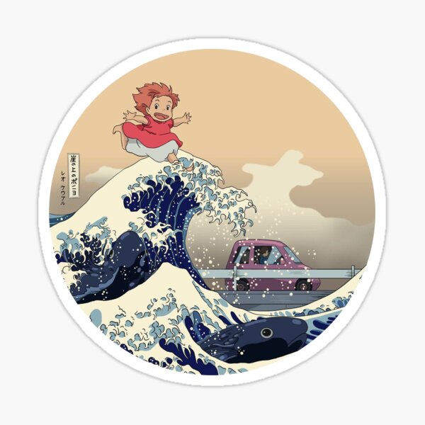 Ponyo Stickers | Redbubble