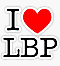 Lbp Stickers | Redbubble