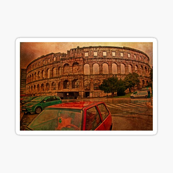 "Roman Amphitheater. Pula. Croatia" Sticker for Sale by vadim19 | Redbubble