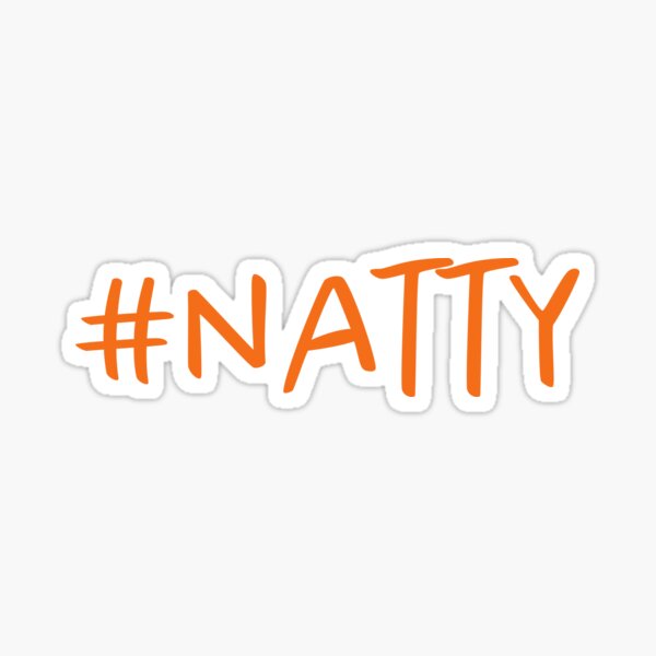 "natty" Sticker for Sale by macggreene | Redbubble
