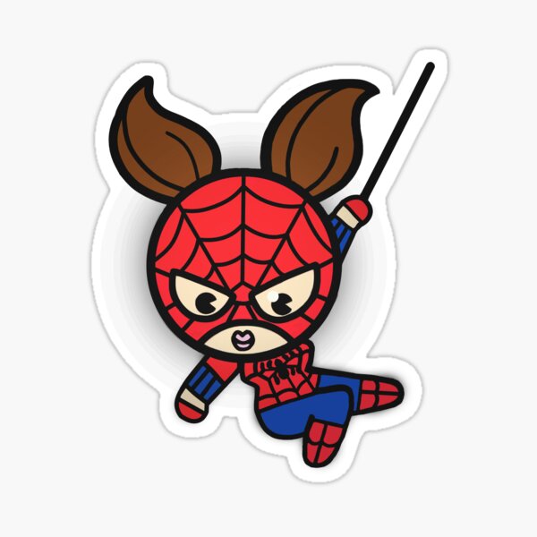 "Spider-Girl" Sticker for Sale by Vessall | Redbubble