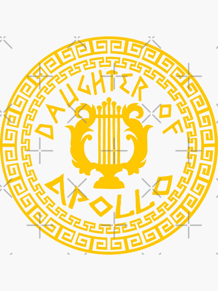 "Daughter of Apollo" Sticker for Sale by Emma1706 | Redbubble