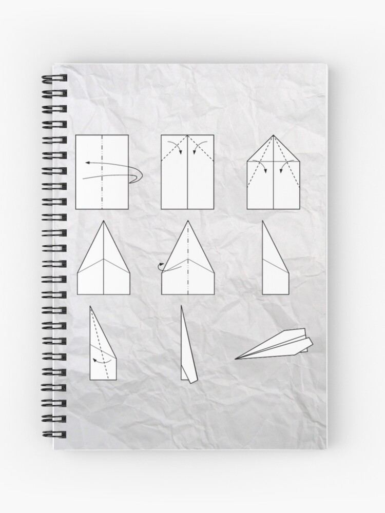 "Paper airplane instructions" Journal for Sale by petrosdeme | Redbubble