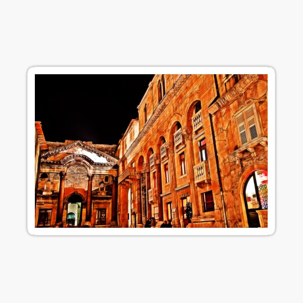 "Diocletian Palace, Split, Croatia" Sticker for Sale by vadim19 | Redbubble