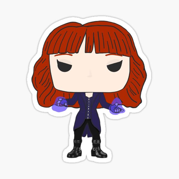 "Witch Ruth Connell" Sticker for Sale by LittleCastiel | Redbubble