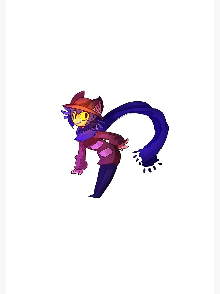 "Oneshot - Niko With Scarf In The Wind" Spiral Notebook for Sale by ...