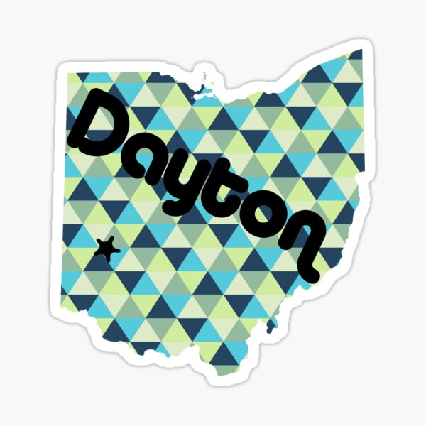 "Dayton" Sticker for Sale by kasdillard | Redbubble