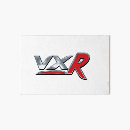 "Vauxhall VXR logo" Art Board Print for Sale by Malsoy | Redbubble