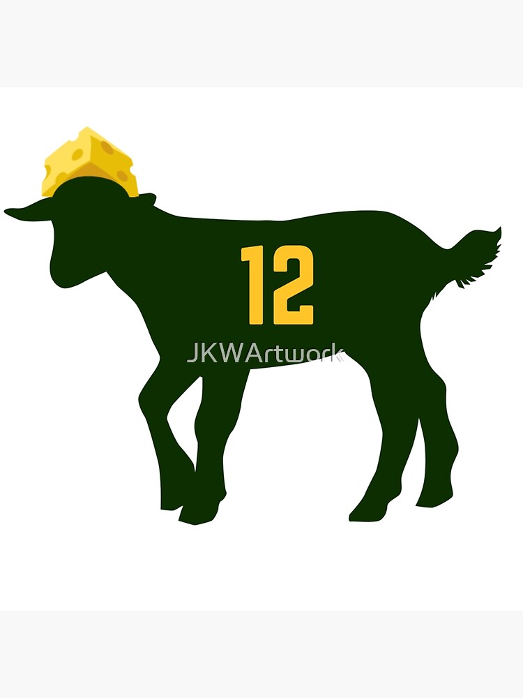 "Aaron Rodgers Is The Goat " Poster by JKWArtwork | Redbubble