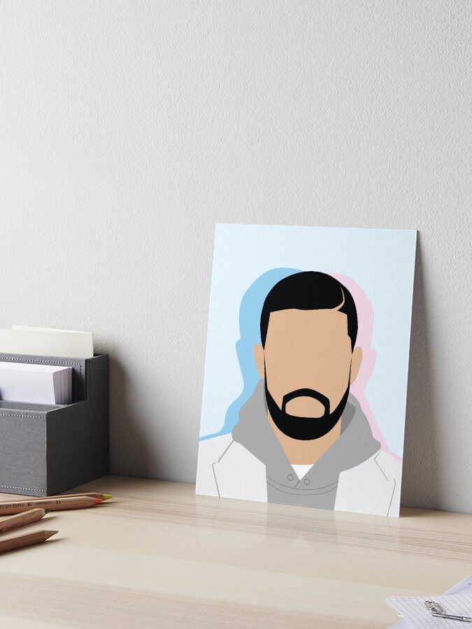 "Drake Vector Art" Art Board Print for Sale by ryanbyun | Redbubble