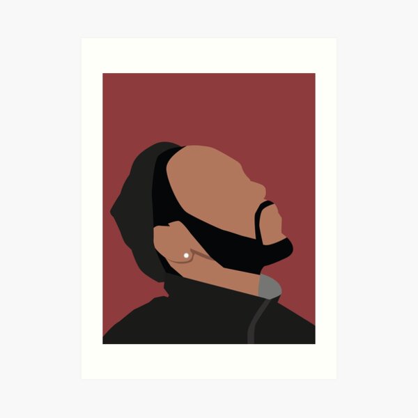 "Kendrick Lamar Vector Art" Art Print by ryanbyun | Redbubble