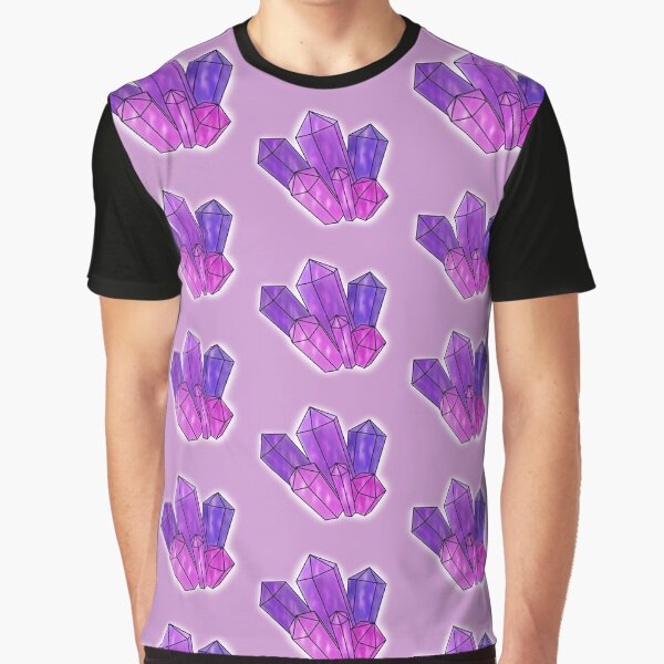 "Crystals" Graphic T-Shirt for Sale by manda13panda | Redbubble