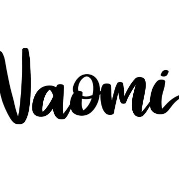 "Naomi" Sticker for Sale by ellietography | Redbubble