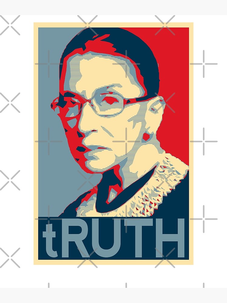 "Ruth Bader Ginsburg tRUTH RBG design" Art Print for Sale by gr3gg ...