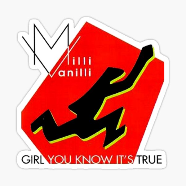 Milli Vanilli Stickers | Redbubble